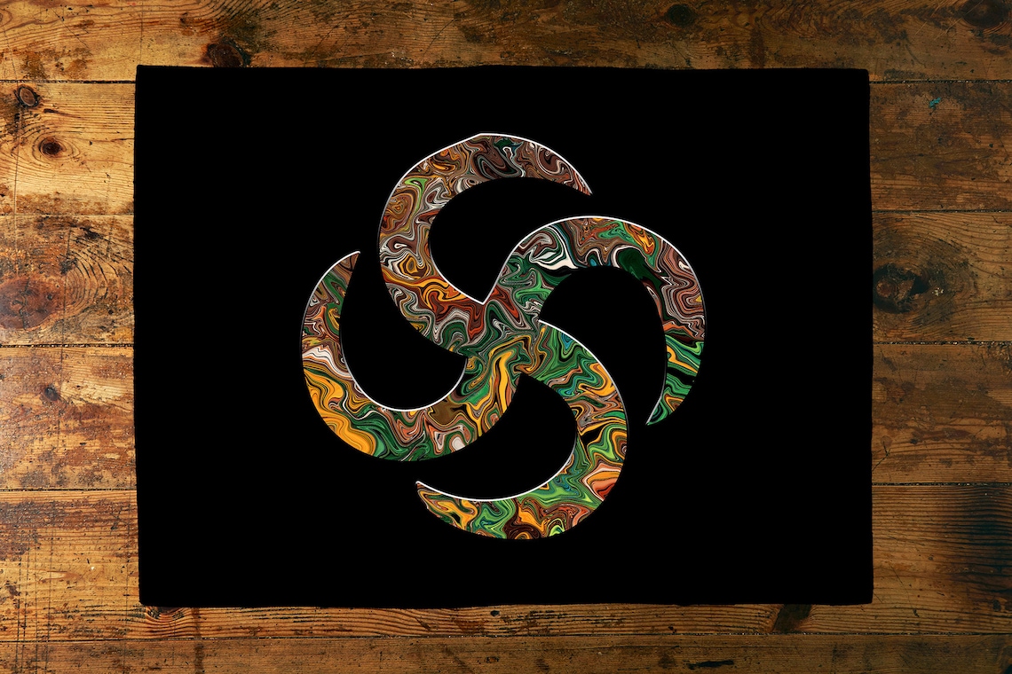 Adinkra Symbol Placemats Set Nkontim Loyalty Symbol Printed - Etsy