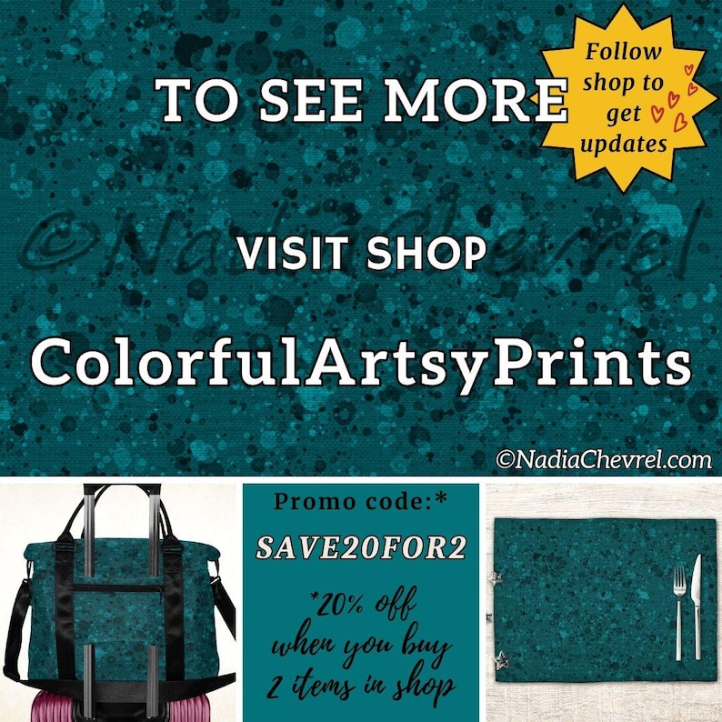 Dark Teal Trolley Sleeve Tote, Lightweight Weekender Bag With Luggage ...