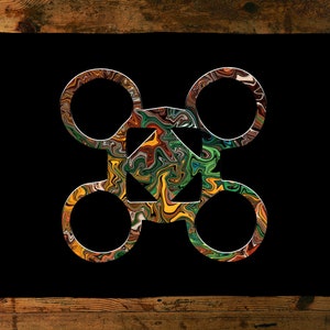 Adinkra Symbol Placemats Set, Sunsum Human Spirit Symbol Printed ...