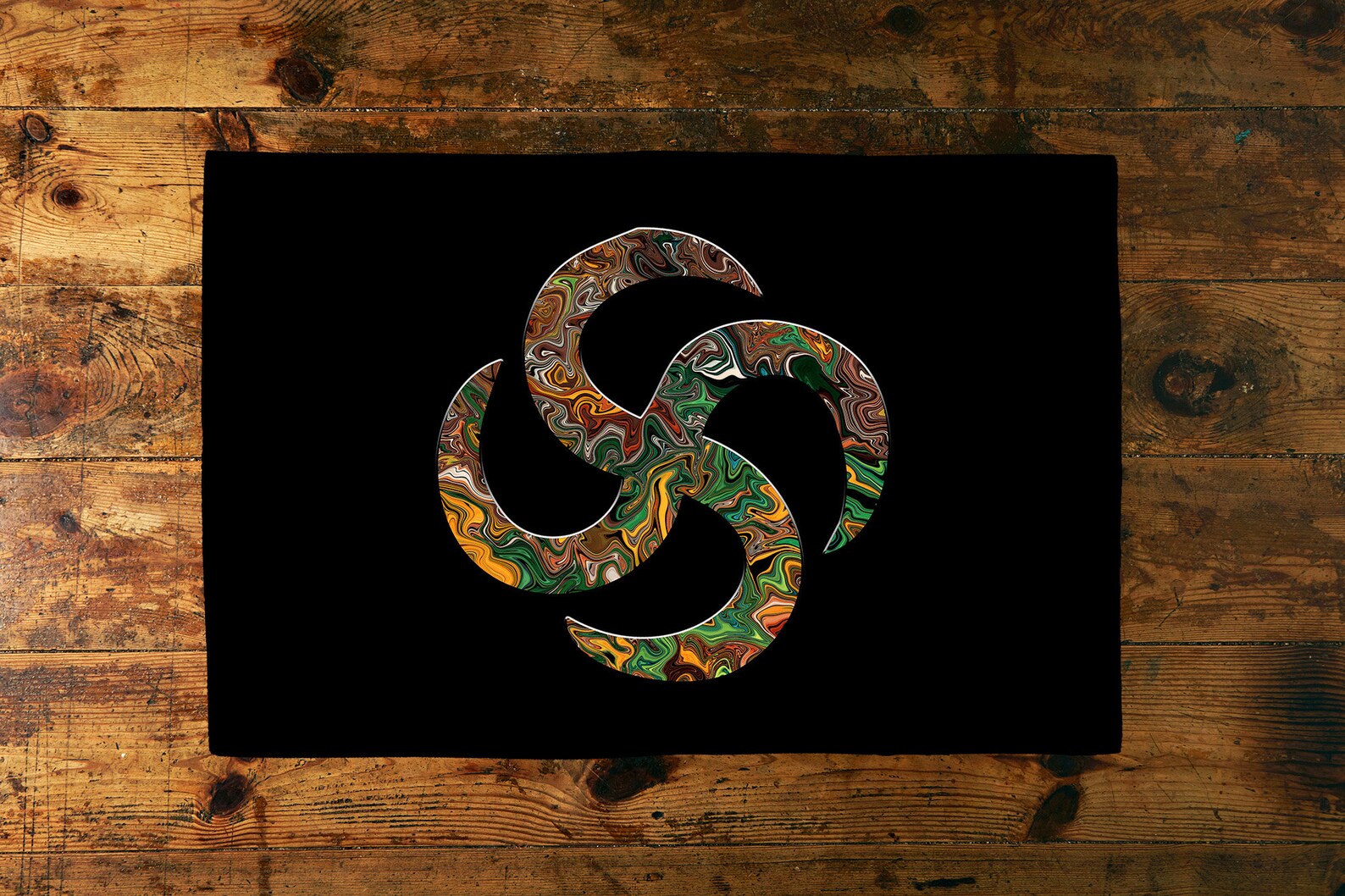 Adinkra Symbol Placemats Set Nkontim Loyalty Symbol Printed - Etsy