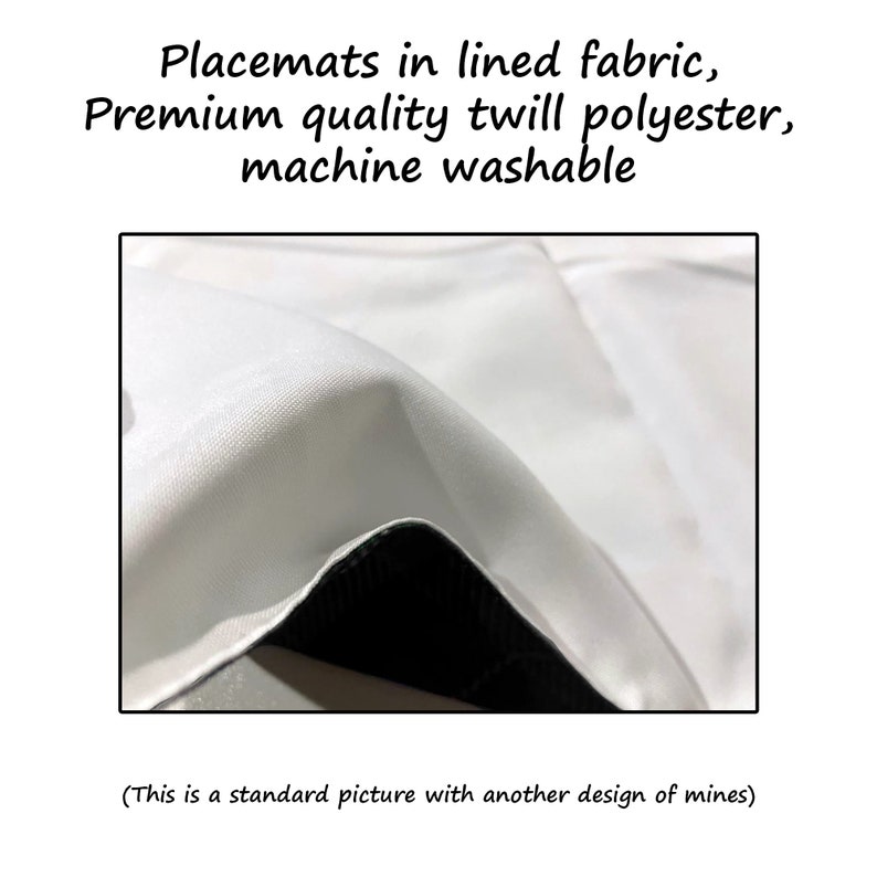 Adinkra Symbol Placemats Set Nkontim Loyalty Symbol Printed - Etsy