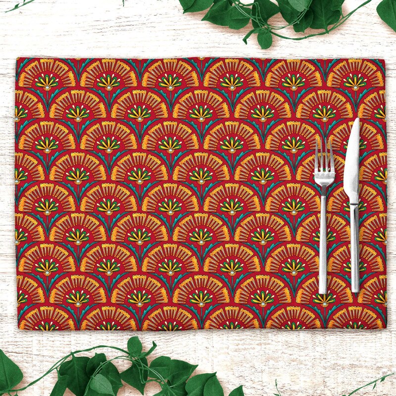 Japanese Place Mat - Etsy