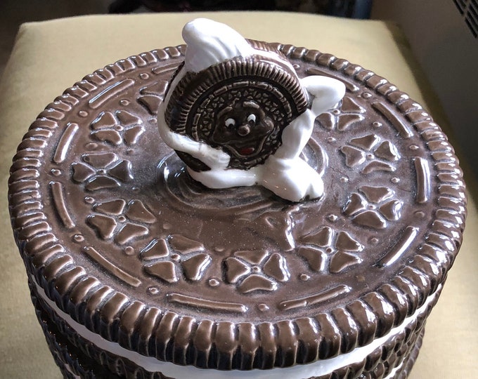 Oreo Cookie Jar and Mugs - Etsy