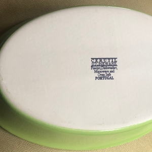 Cerutil Large Oval Stoneware Casserole Dish, Portugal - Etsy