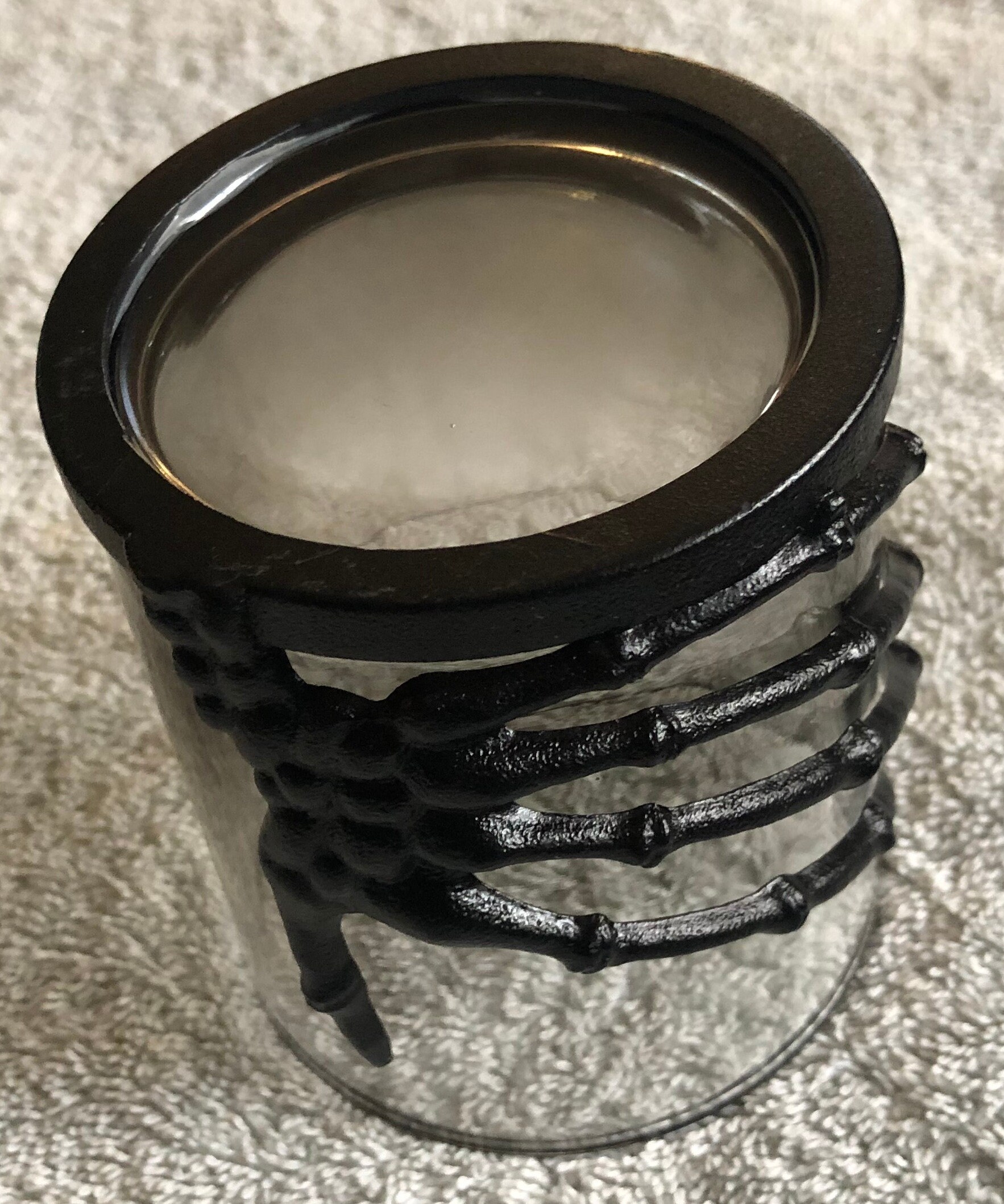 Glass With Skeleton Hand - Etsy