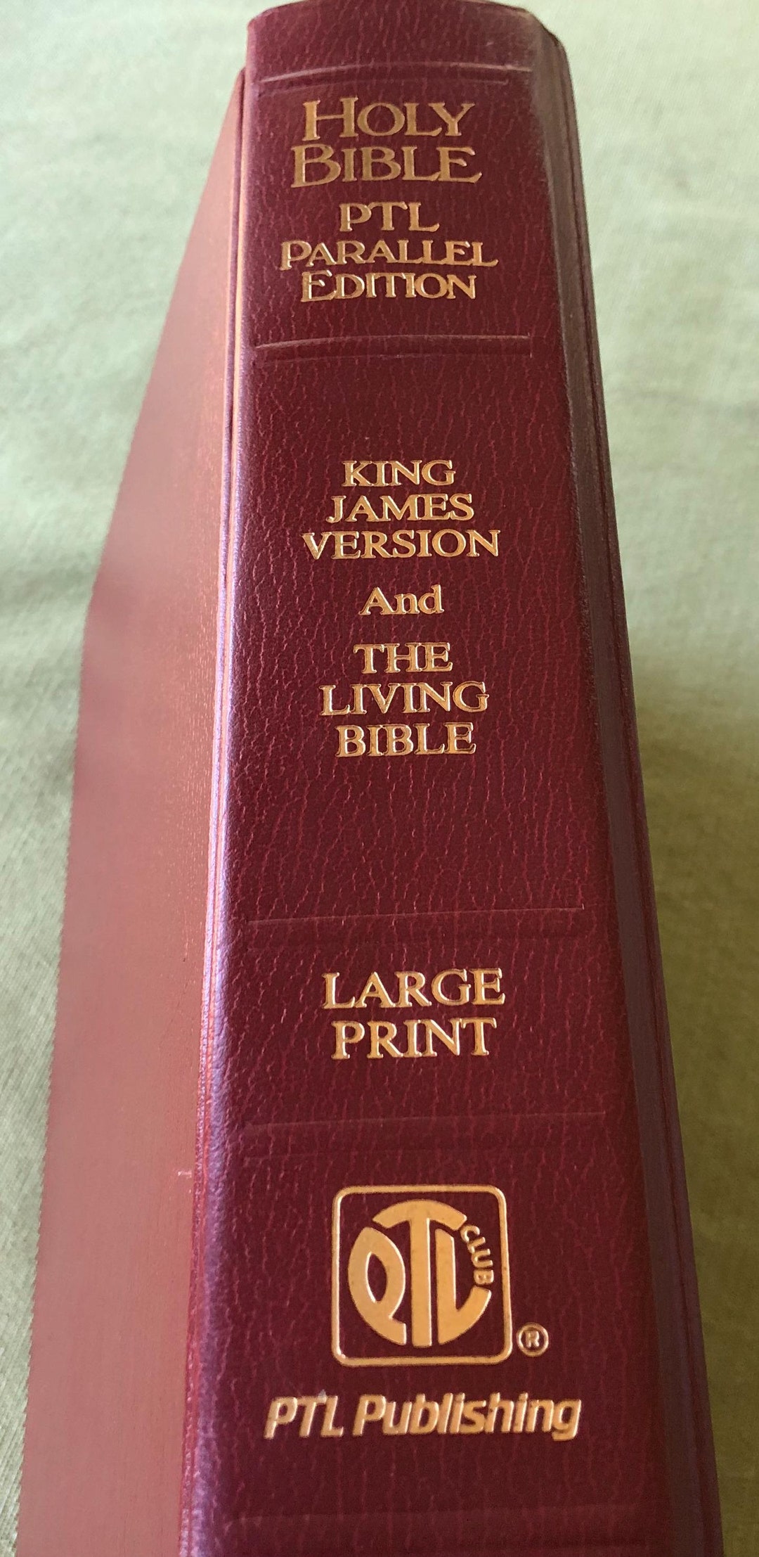 PTL Parallel Edition Large Print Bible - Etsy
