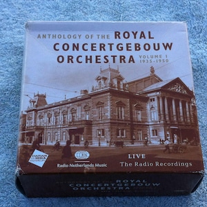 Anthology of the Royal Concertgebouw Orchestra 1935-1950, CD Set - Etsy