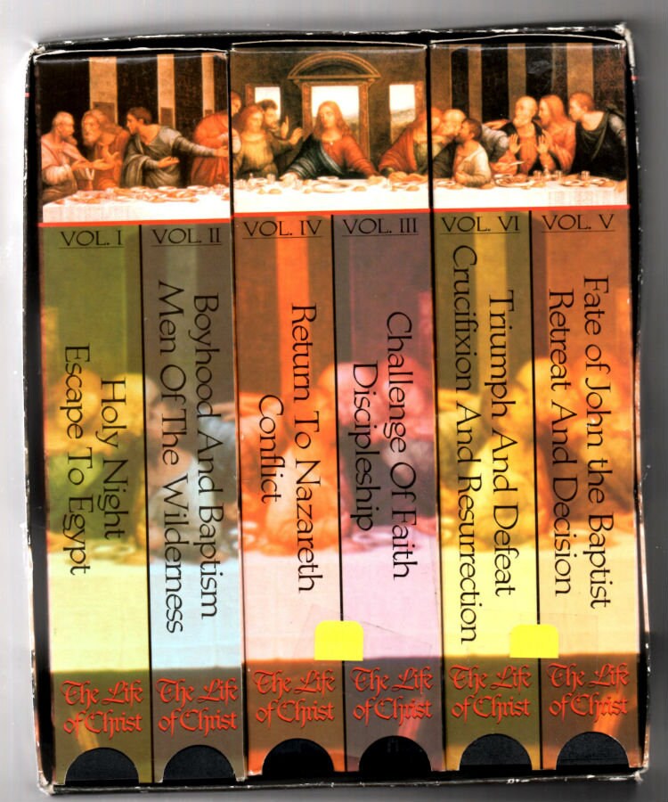 The Life of Christ 6 VHS Tape Set - Etsy UK