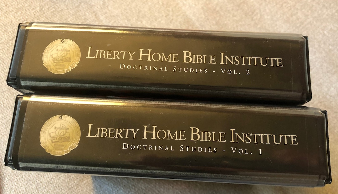 Liberty Home Bible Institute Doctrinal Studies Vol 1 & 2, CD Sets (2 ...