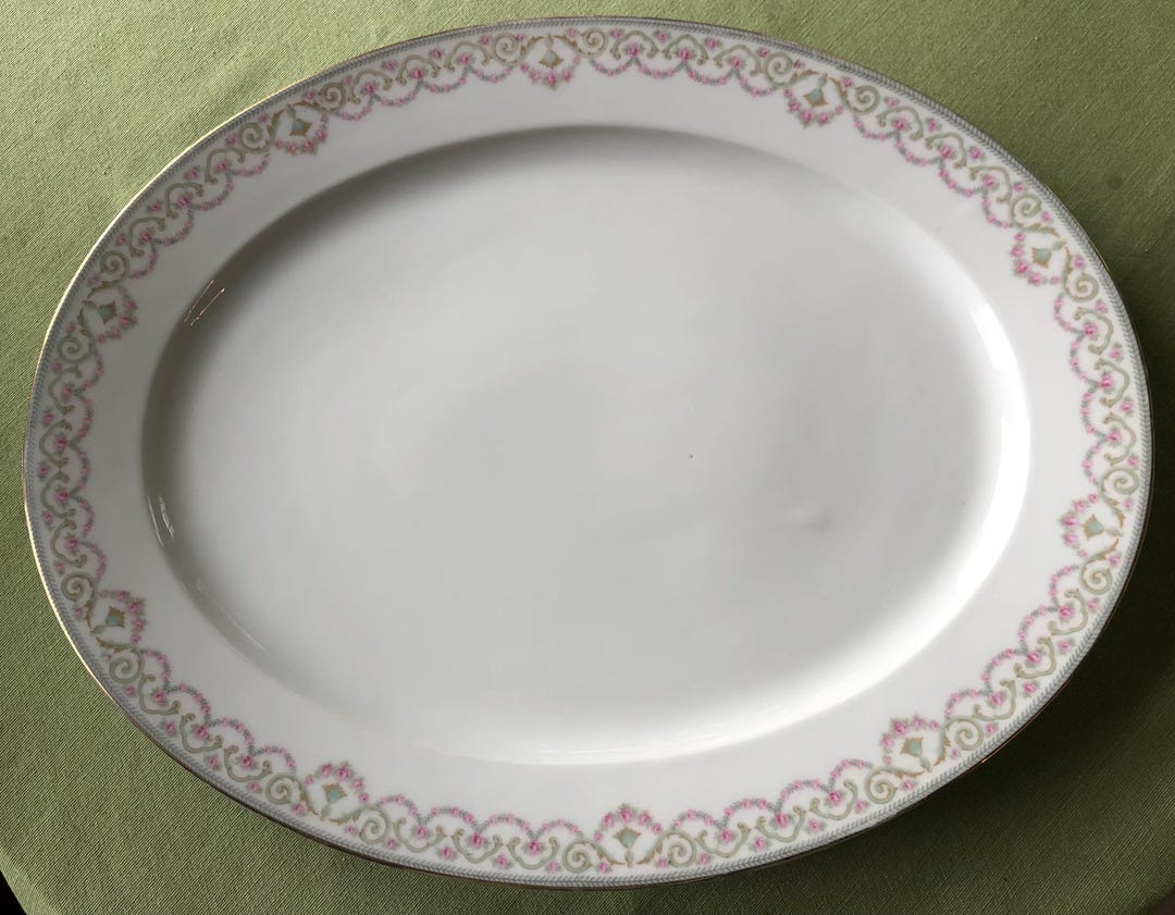 Bawo & Dotter Elite Works Limoges Large Oval Platter. France - Etsy