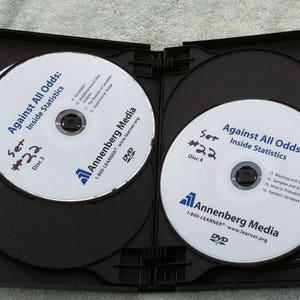 Against All Odds: Inside Statistics, Complete 7 Dvd Set - Etsy