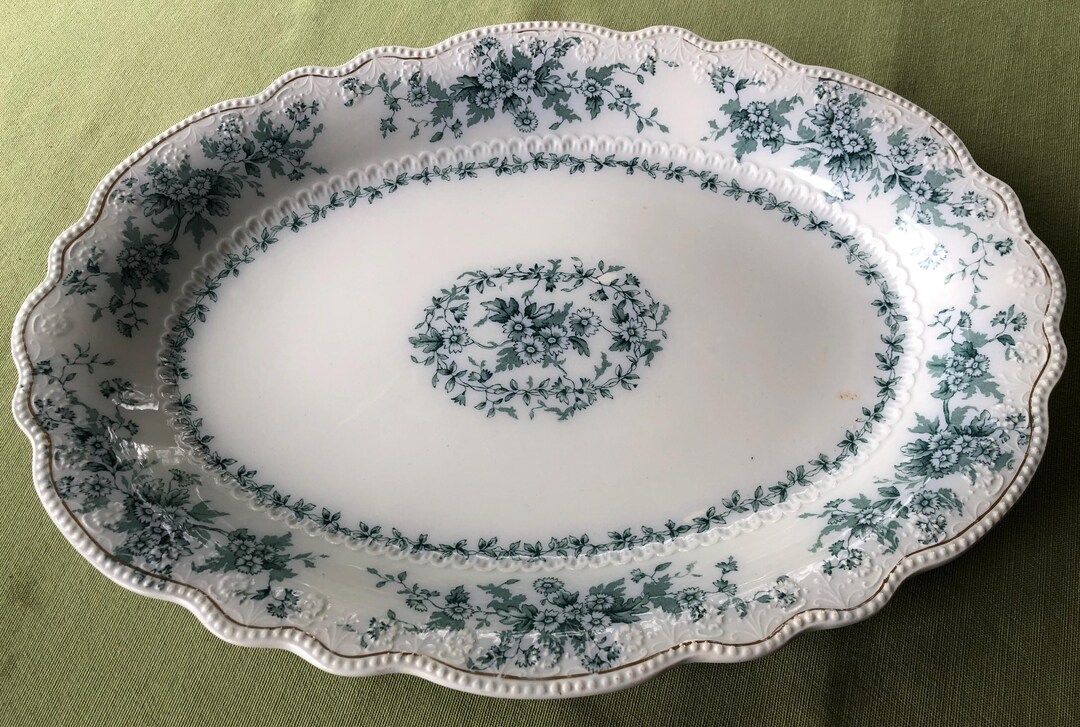 Eileen W H Grindley England Large Oval Platter - Etsy