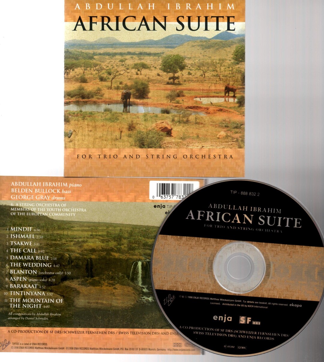 African Music Cds (2) - African Suite - Tribal Music and Dances - Etsy