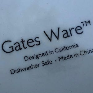 Gates Ware Polka Dot Dinner and Salad Plates (13 and 10) - Etsy