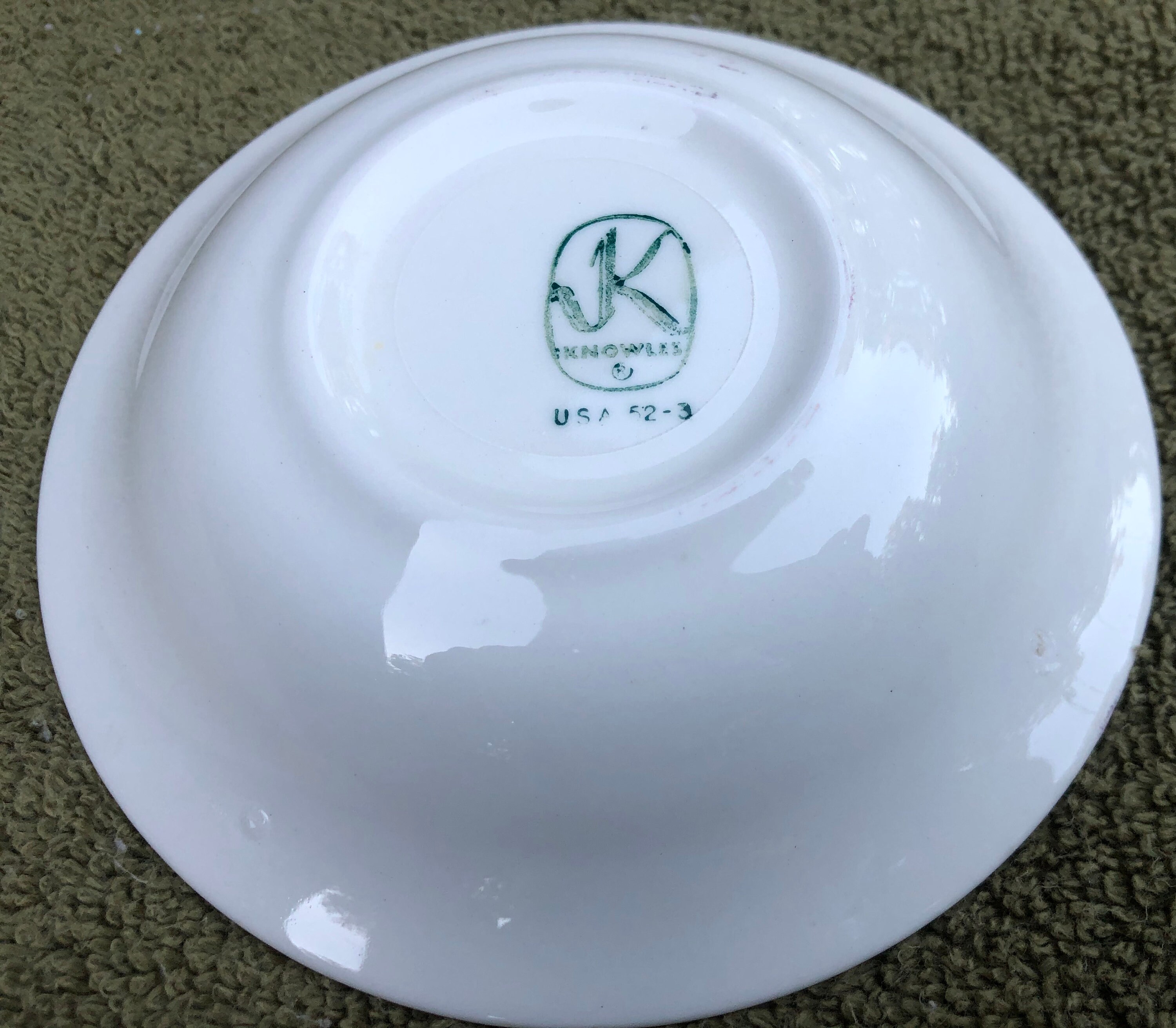 Knowles USA 52-3 Dessert/sauce Plates (6) - Etsy