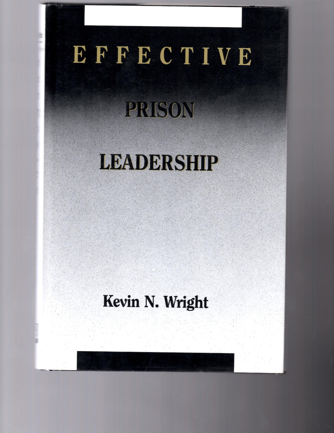 Effective Prison Leadership Book, New - Etsy