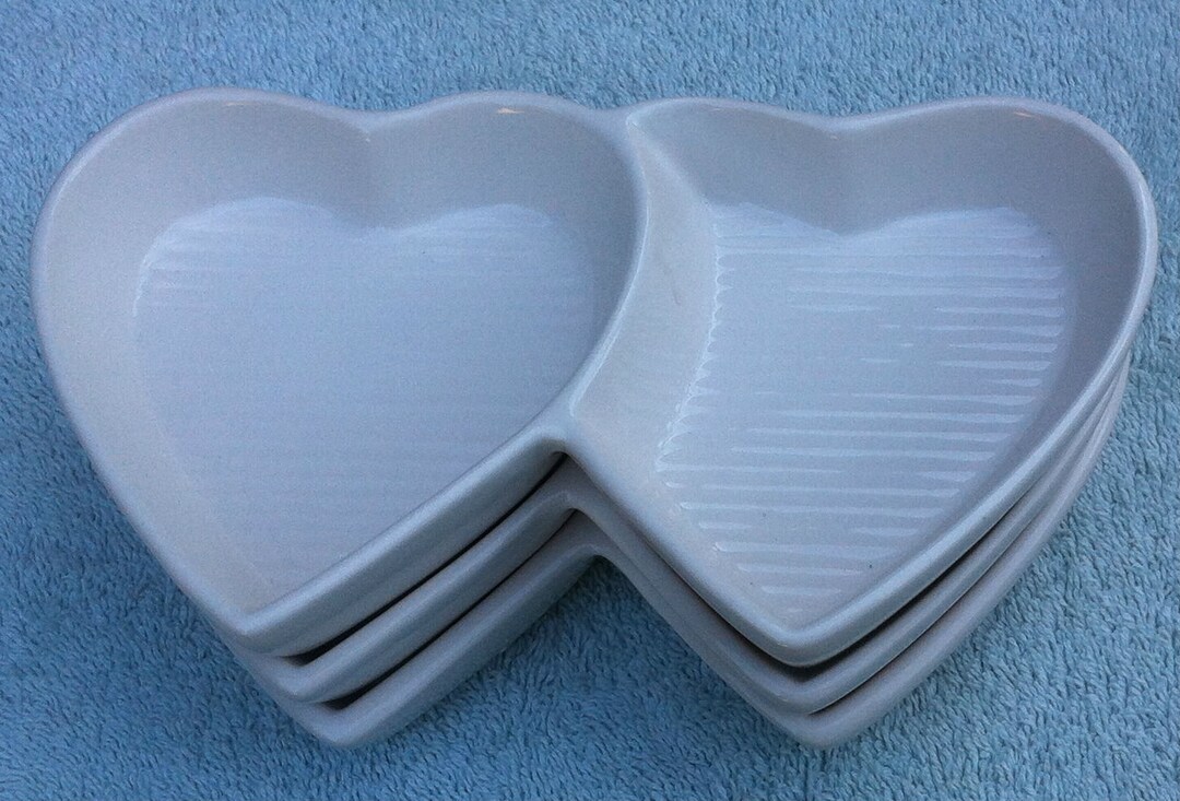 Heart shaped candy dishes (3) - Etsy 日本