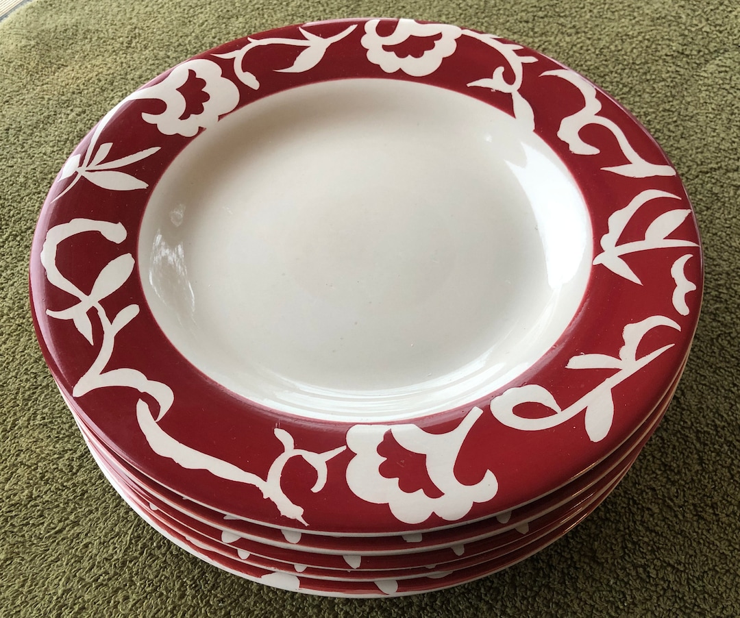 Damask Sandra by Sandra Lee Dinner Plates (8) - Etsy