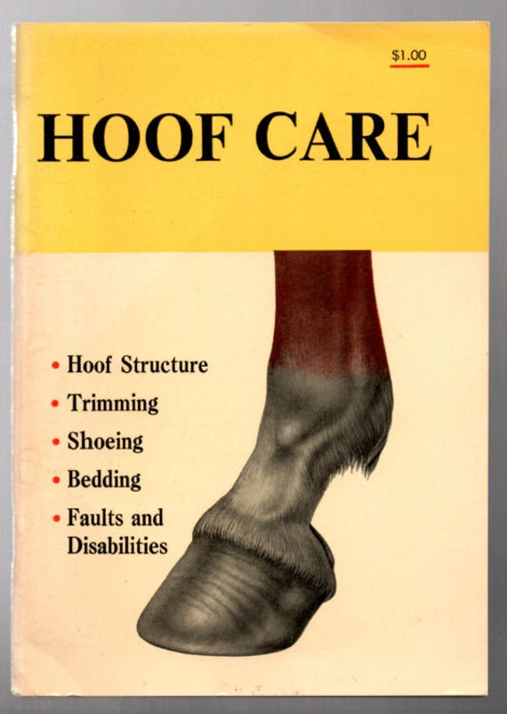 Hoof Care : A Reference Manual. Hoof Structure Trimming | Etsy
