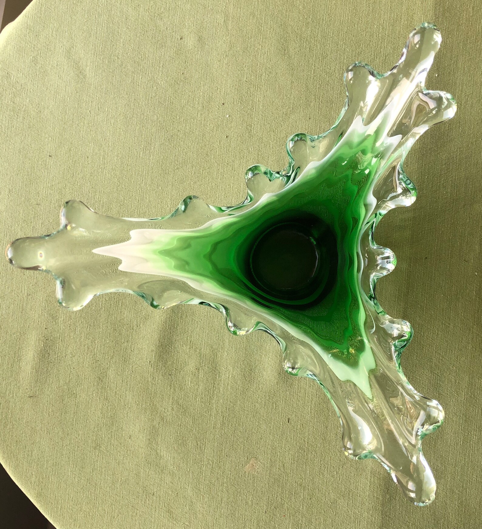 Splash Design Glass Art Centerpiece - Etsy
