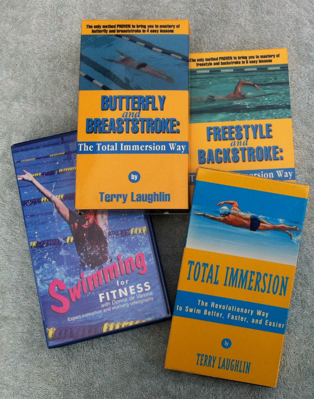 Swimming advanced methods, freestyle and more, VHS Terry Laughlin - Etsy.de