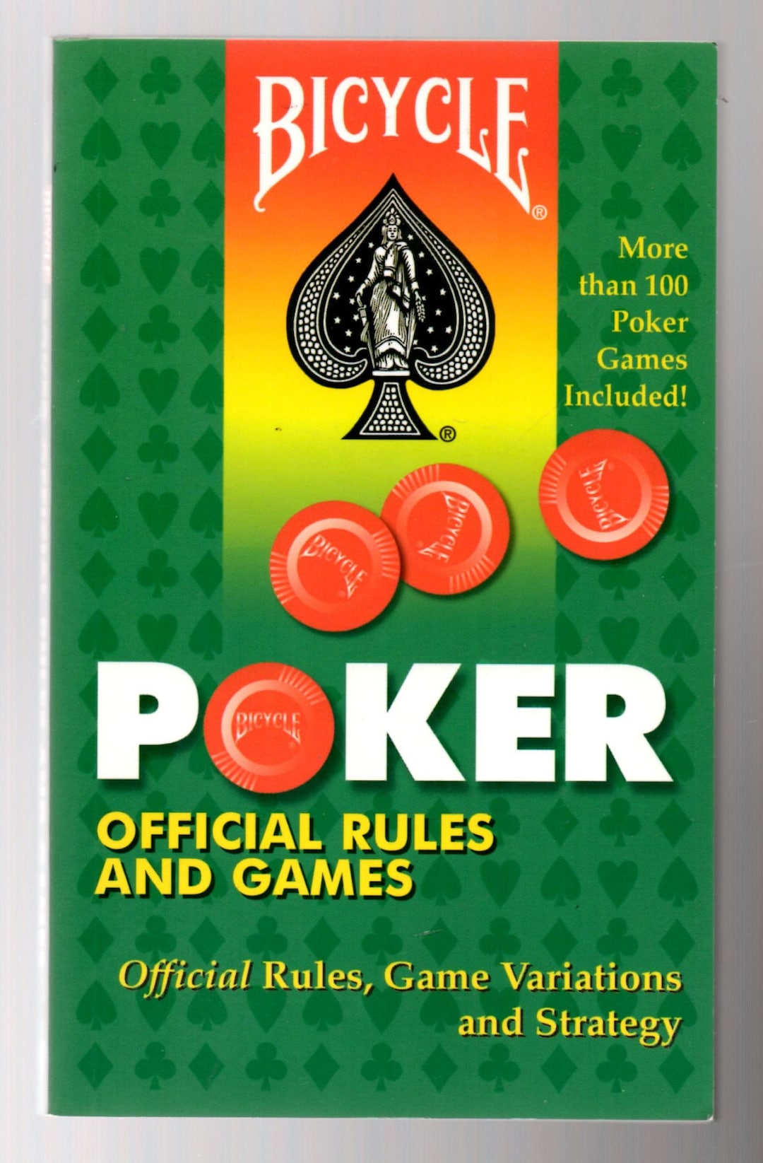Bicycle (cards), Poker Official Rules and Games, New - Etsy