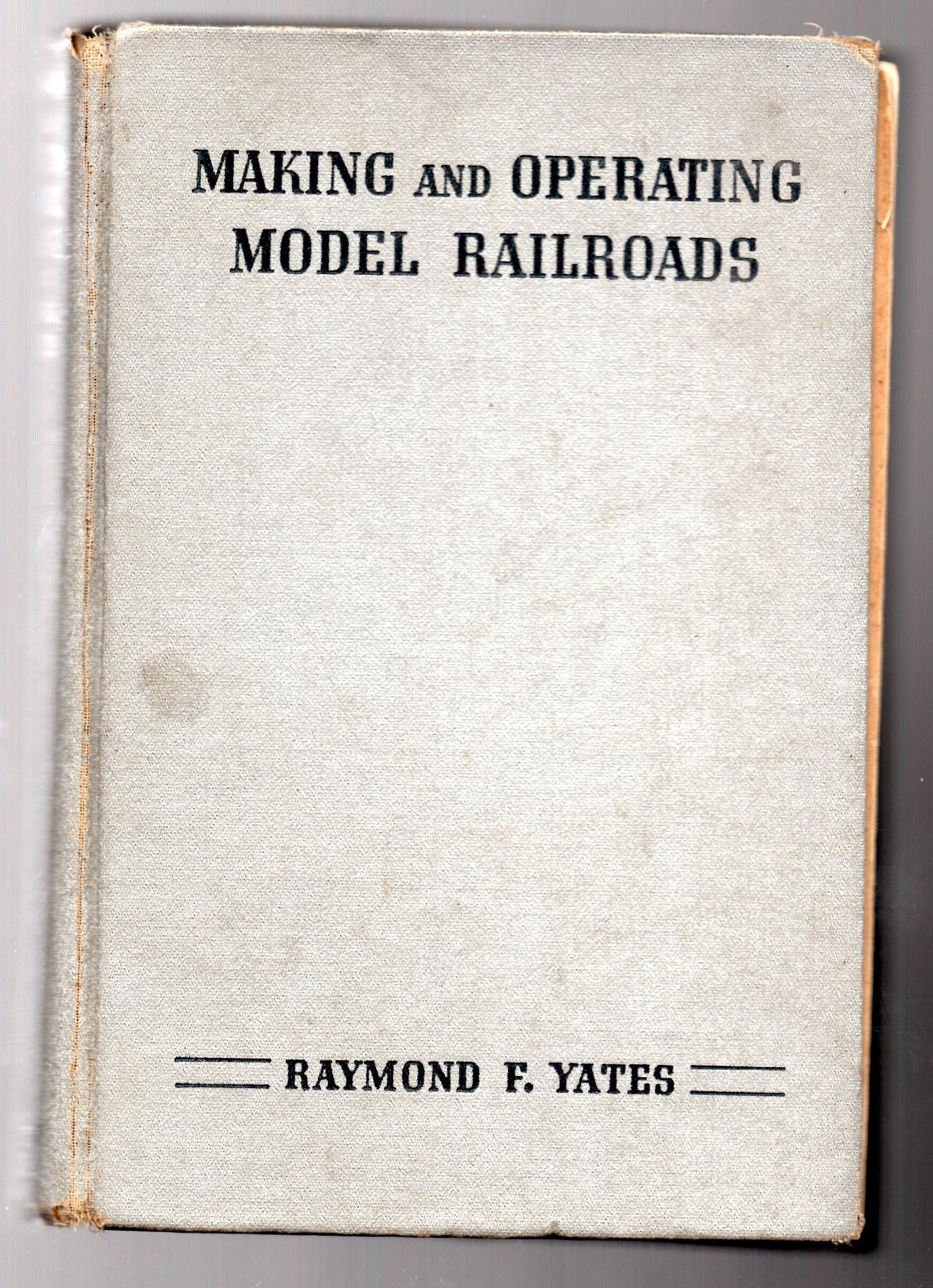 Making and Operating Model Railroads Book - Etsy