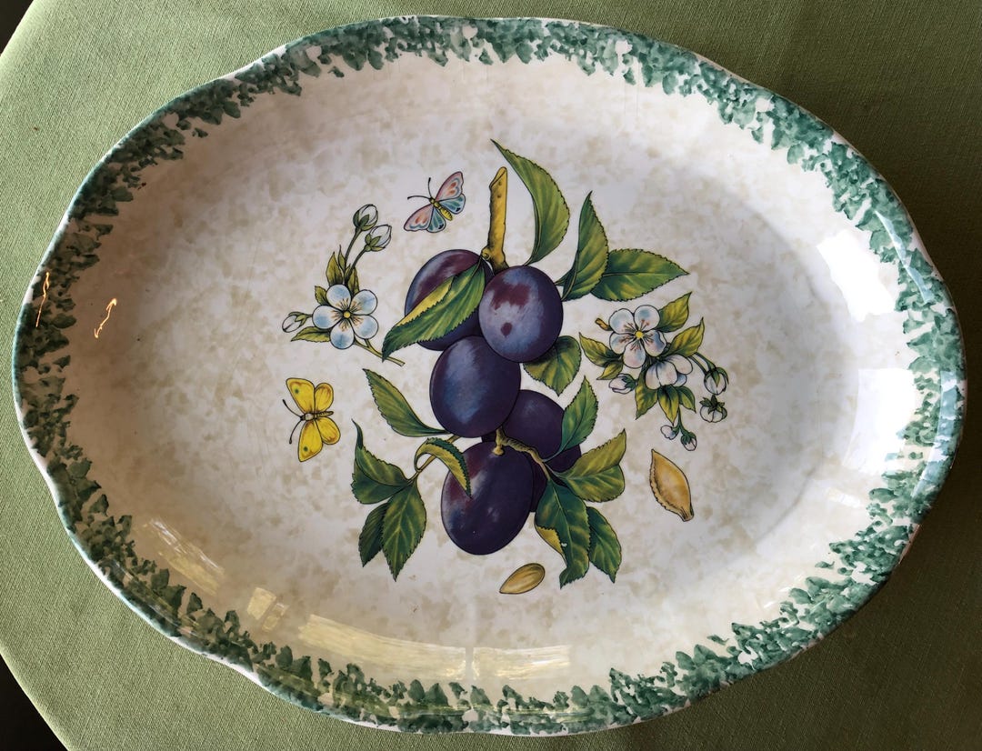 Large Oval Platter by Himark, Italy - Etsy