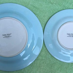 Gates Ware Polka Dot Dinner and Salad Plates (13 and 10) - Etsy