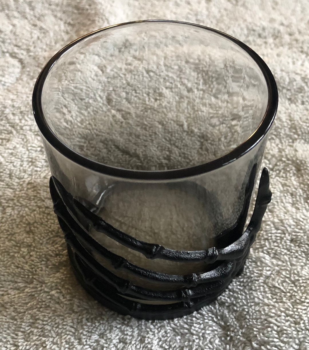 Glass With Skeleton Hand - Etsy