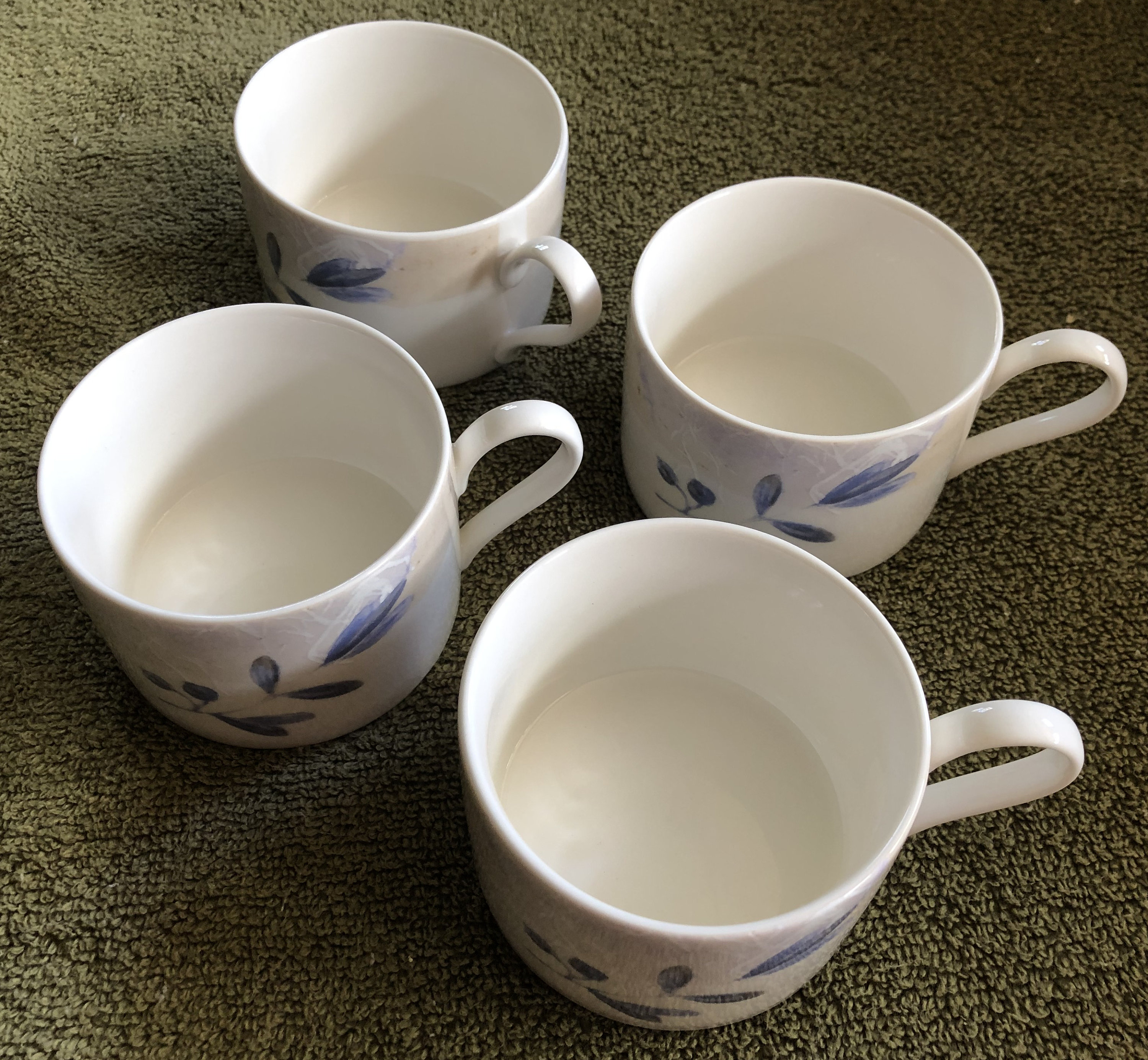 222 Fifth PTS Torn Paper Coffee/tea Cups 4 | Etsy