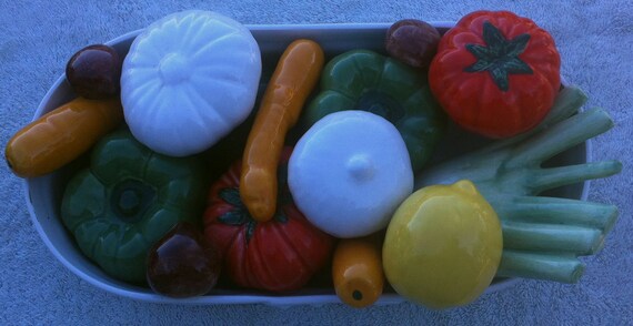Ceramic Vegetable Centerpiece Italy - Etsy