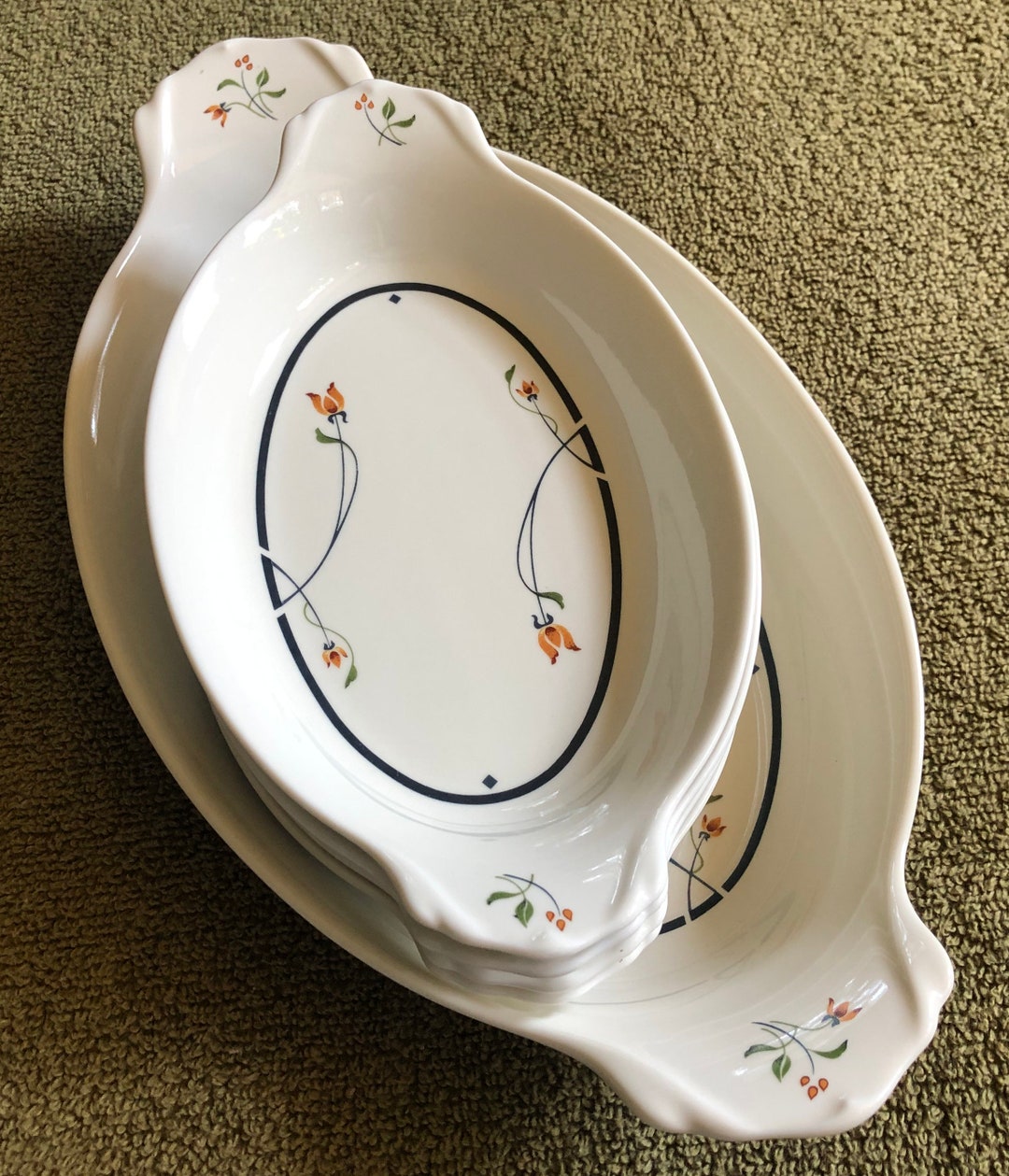 Gorham Ariana Gourmet Collection Au Gratin and Oven-to-table Baker ...