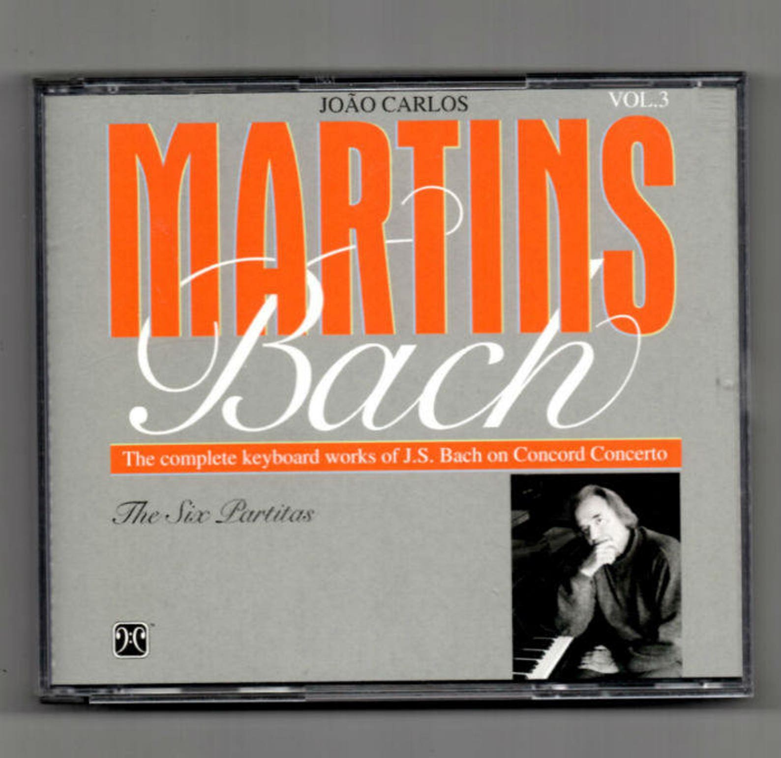 Bach: the Six Partitas complete Keyboard Works of J.S. Bach on Concord ...