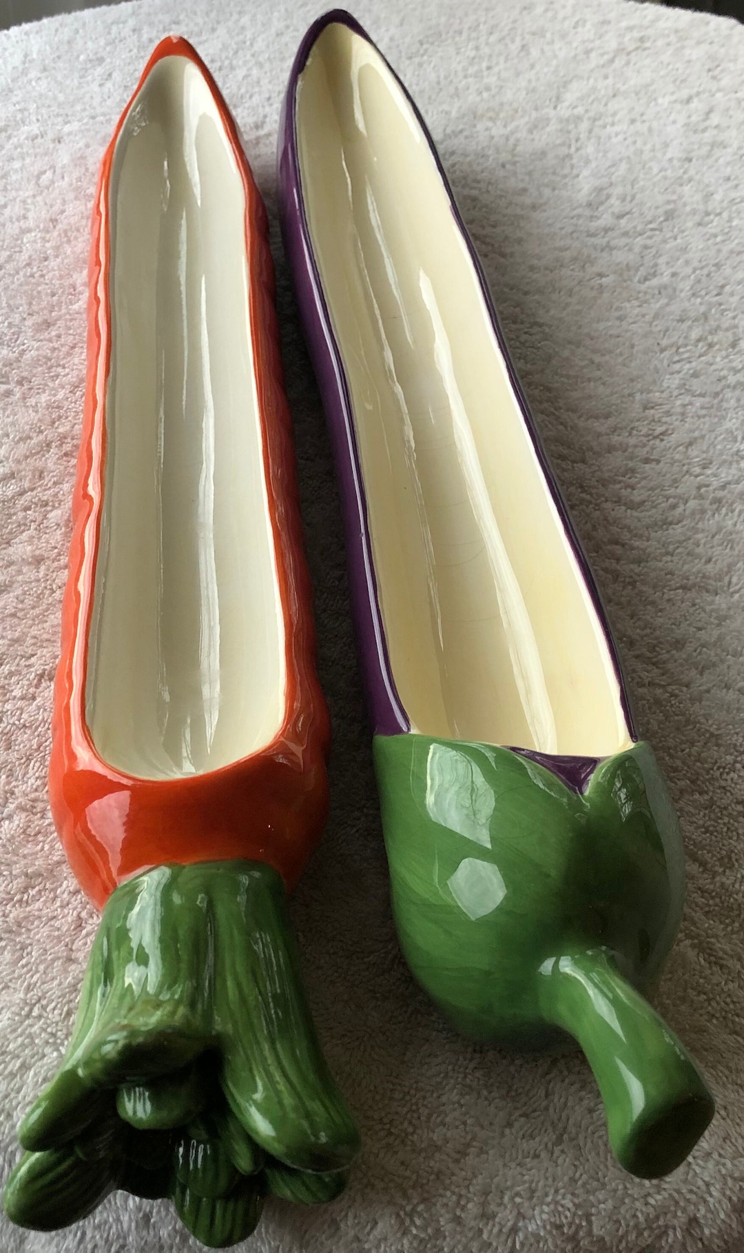 Cracker/dipping Long Boat Shaped Ceramic Trays (2) - Etsy