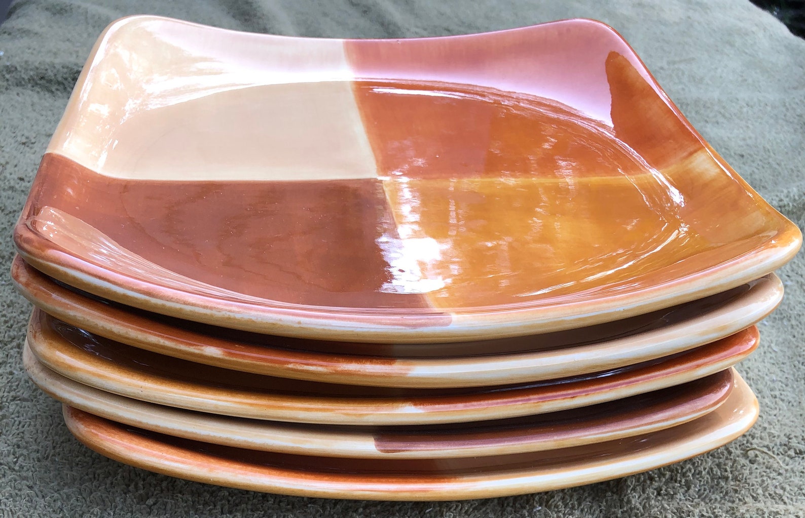 Quadrettini 3 Place Settings for 5 (15 Pieces Total) - Etsy