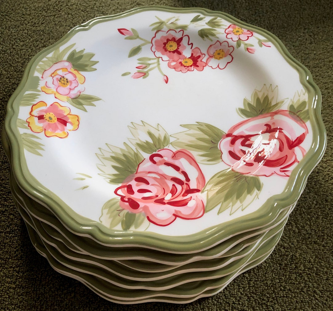 Pier 1 Audrey Dinner Plates 7 - Etsy