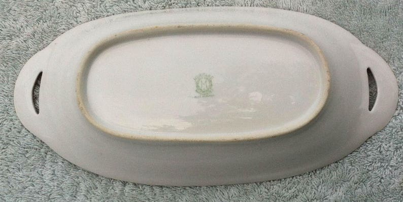 Noritake M Hand Painted Made in Japan 2 Handle Candy Plate, Brown - Etsy