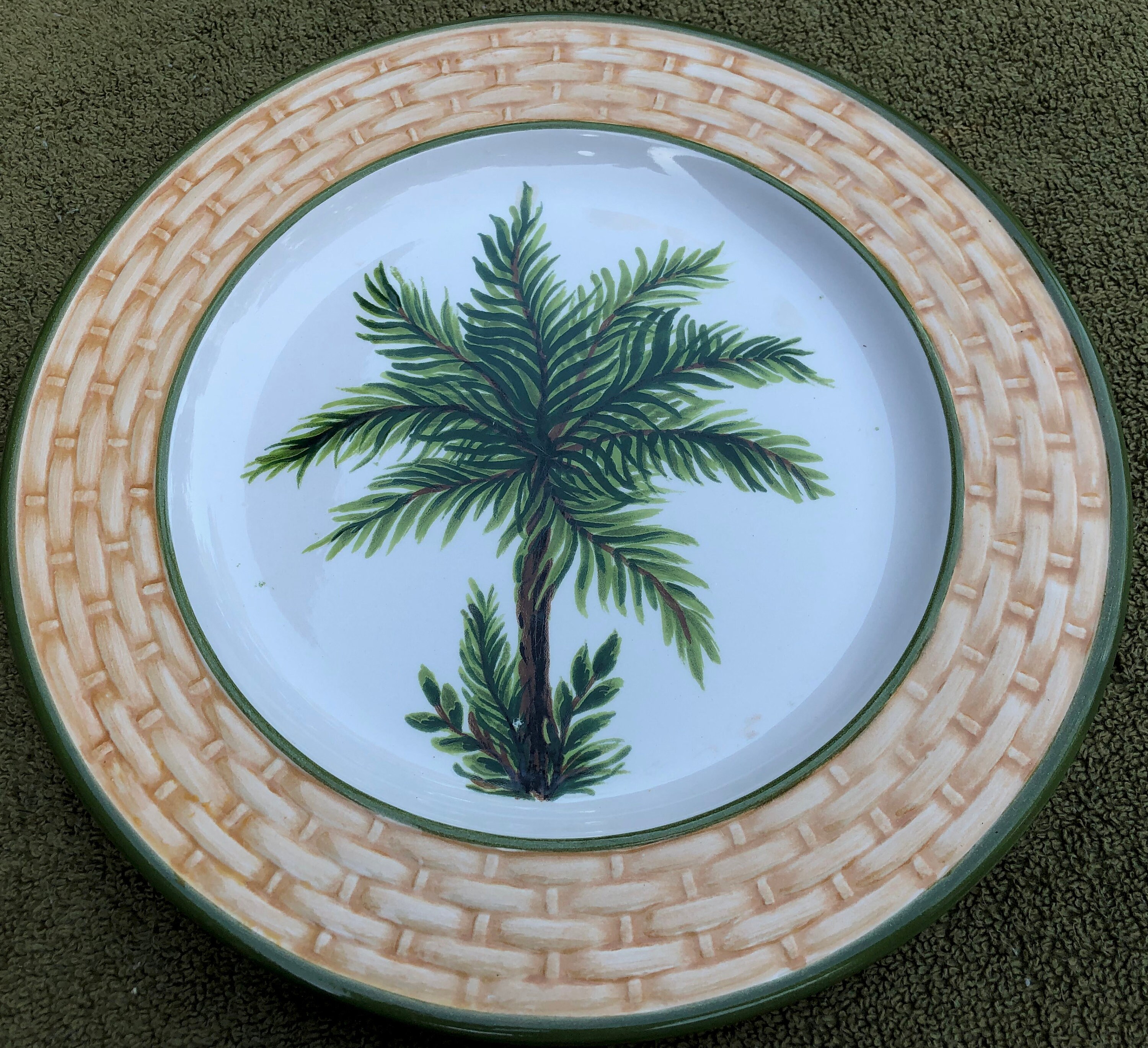Tabletops Gallery Palm Beach Dinner Plates 3 - Etsy