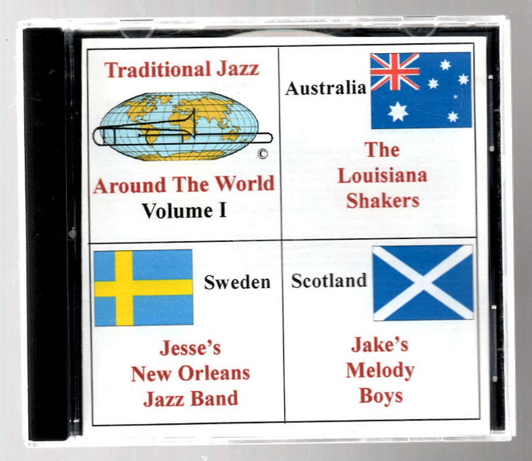 Traditional Jazz Around the World Volume 1 - Etsy