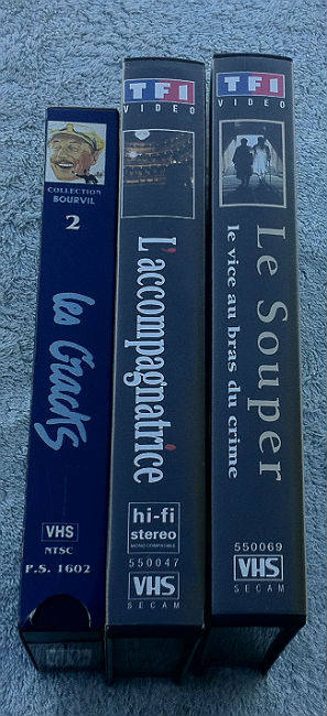 8 French Format VHS Classic Movie Tapes - Etsy