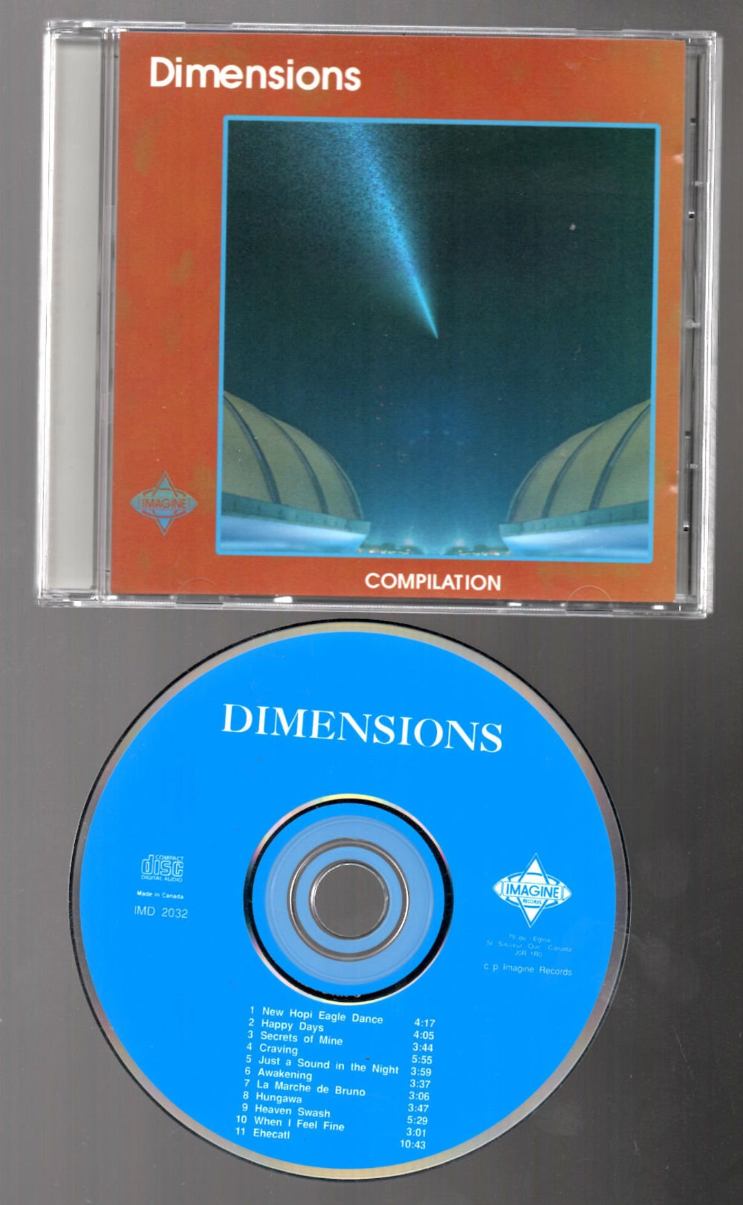 Dimensions Compilation CD, Imagine Records - Etsy