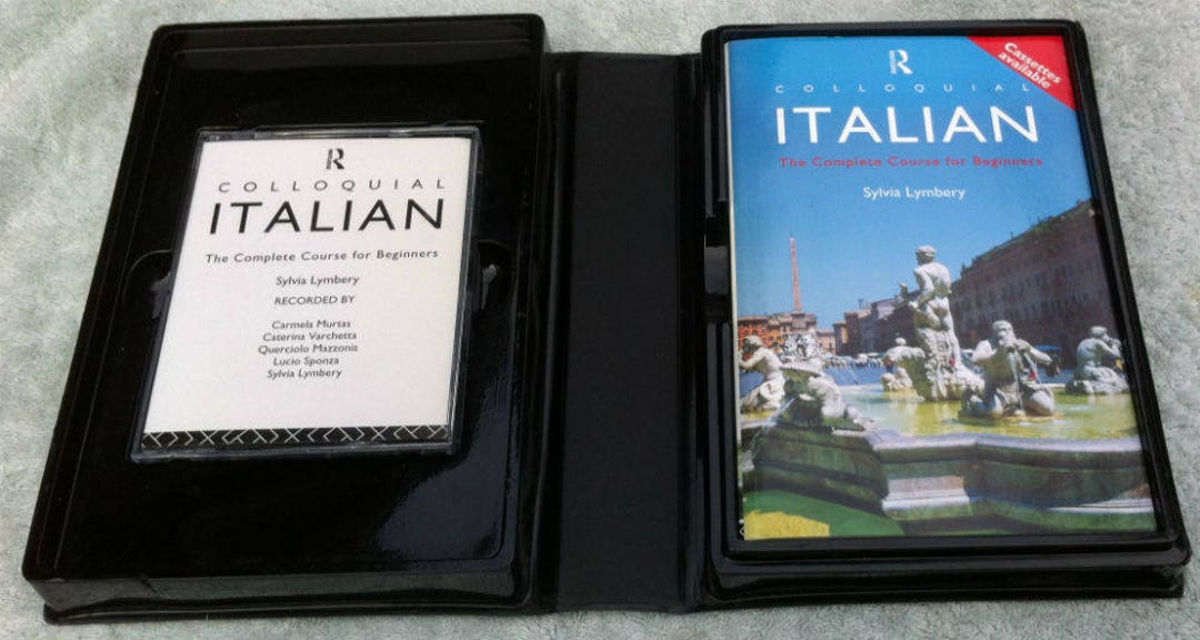 Colloquial Italian Beginner Course, Book and 2 - 60 Minute Cassettes - Etsy