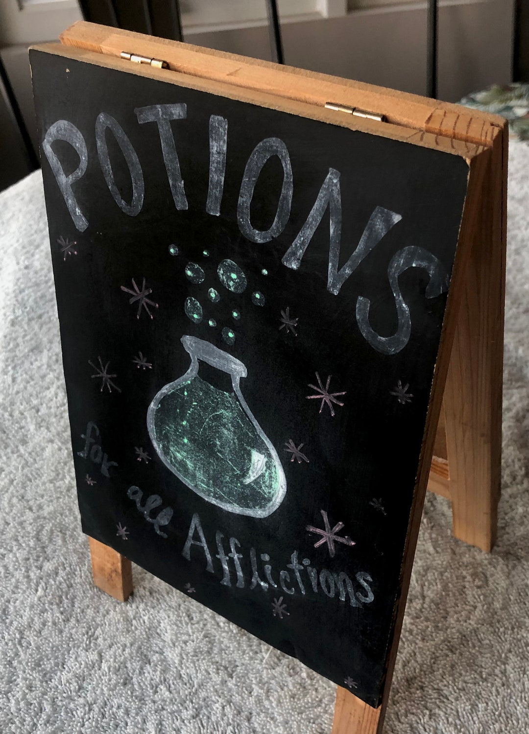 Potions for All Afflictions Folding Sign - Etsy