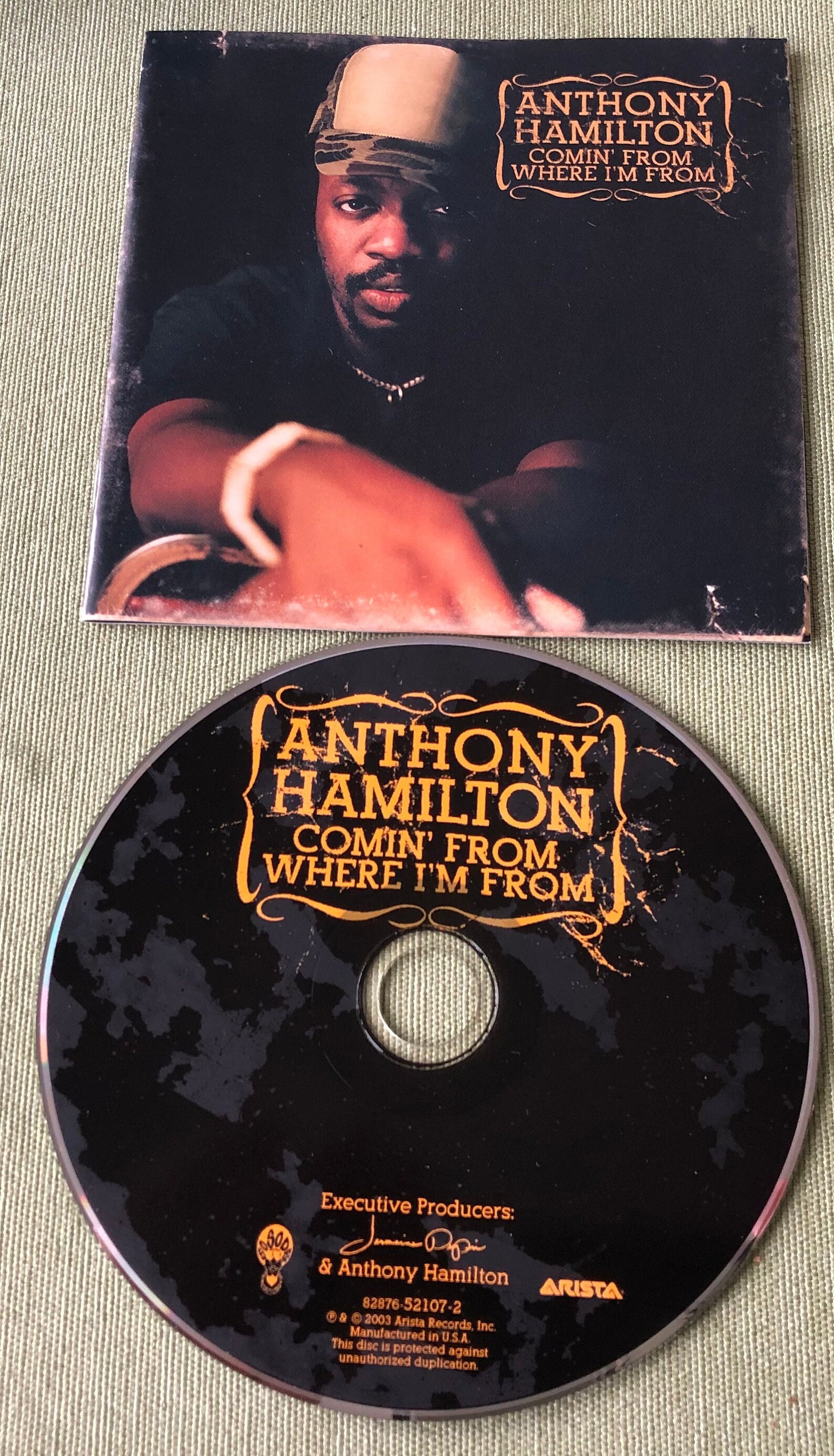 Anthony Hamilton Comin' From Where I'm From CD - Etsy