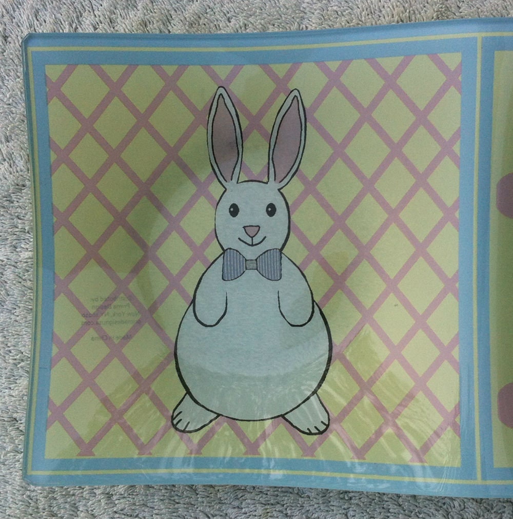 Prima Design USA Rabbits Tri-part Candy Dish - Etsy