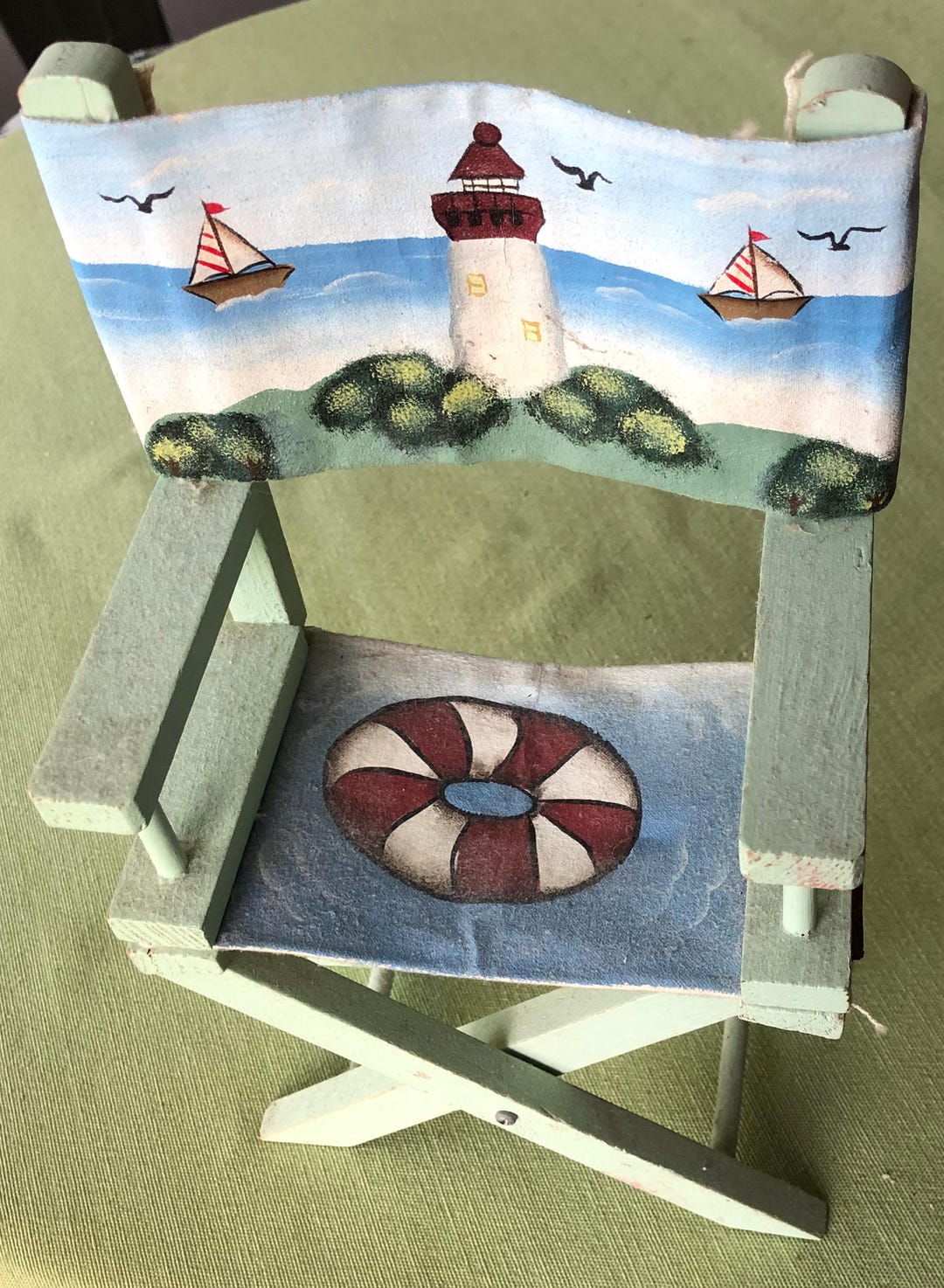 Miniature Director's Beach Chair - Etsy