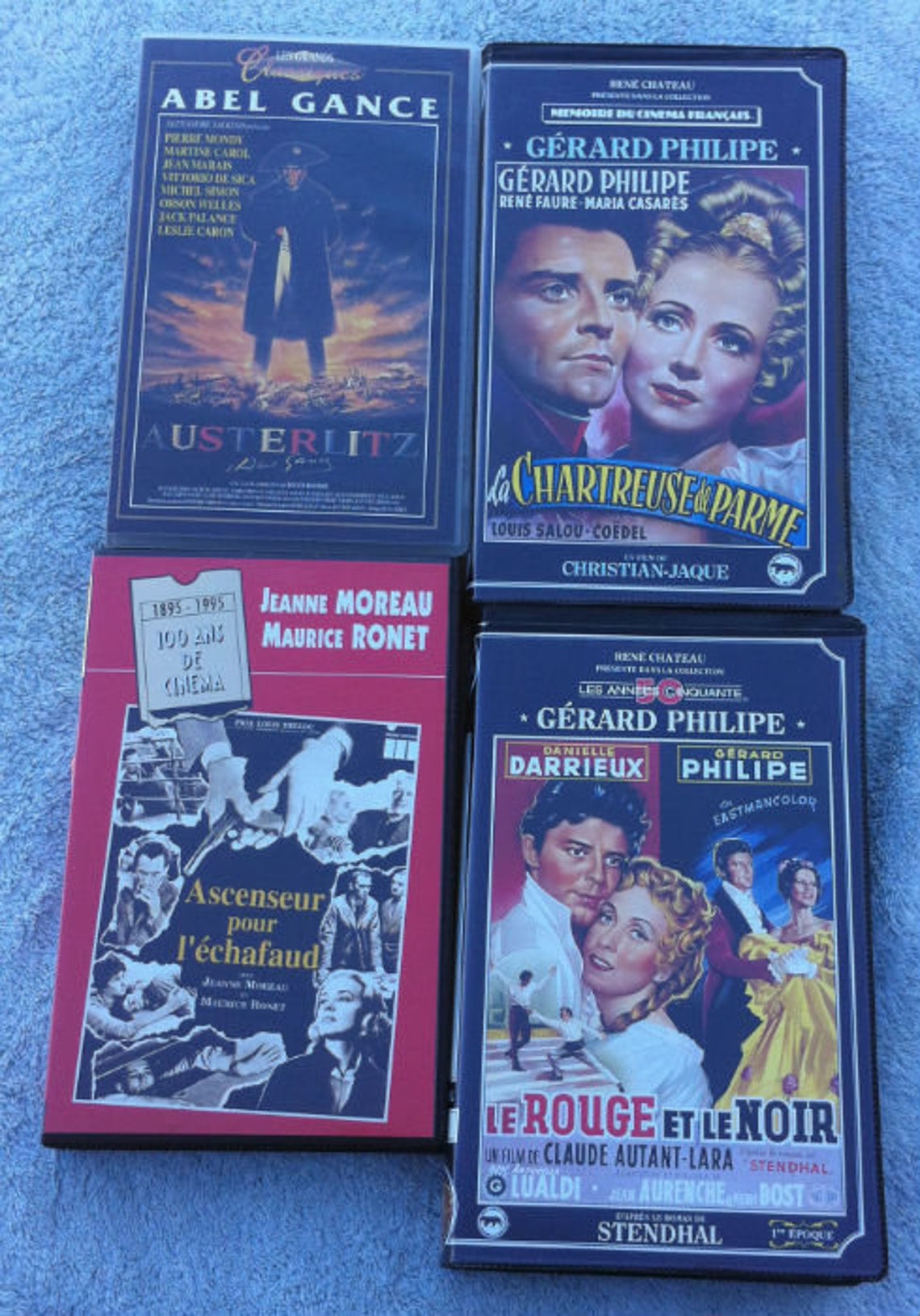 8 French Format VHS Classic Movie Tapes - Etsy