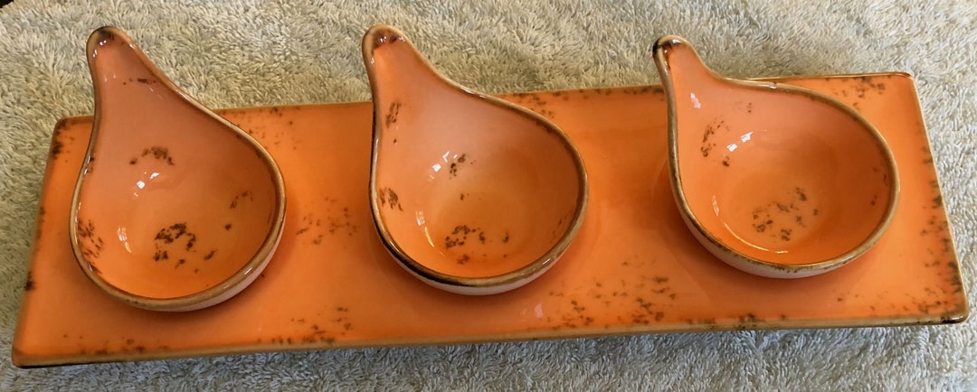 Condiment Tray and Cups - Etsy