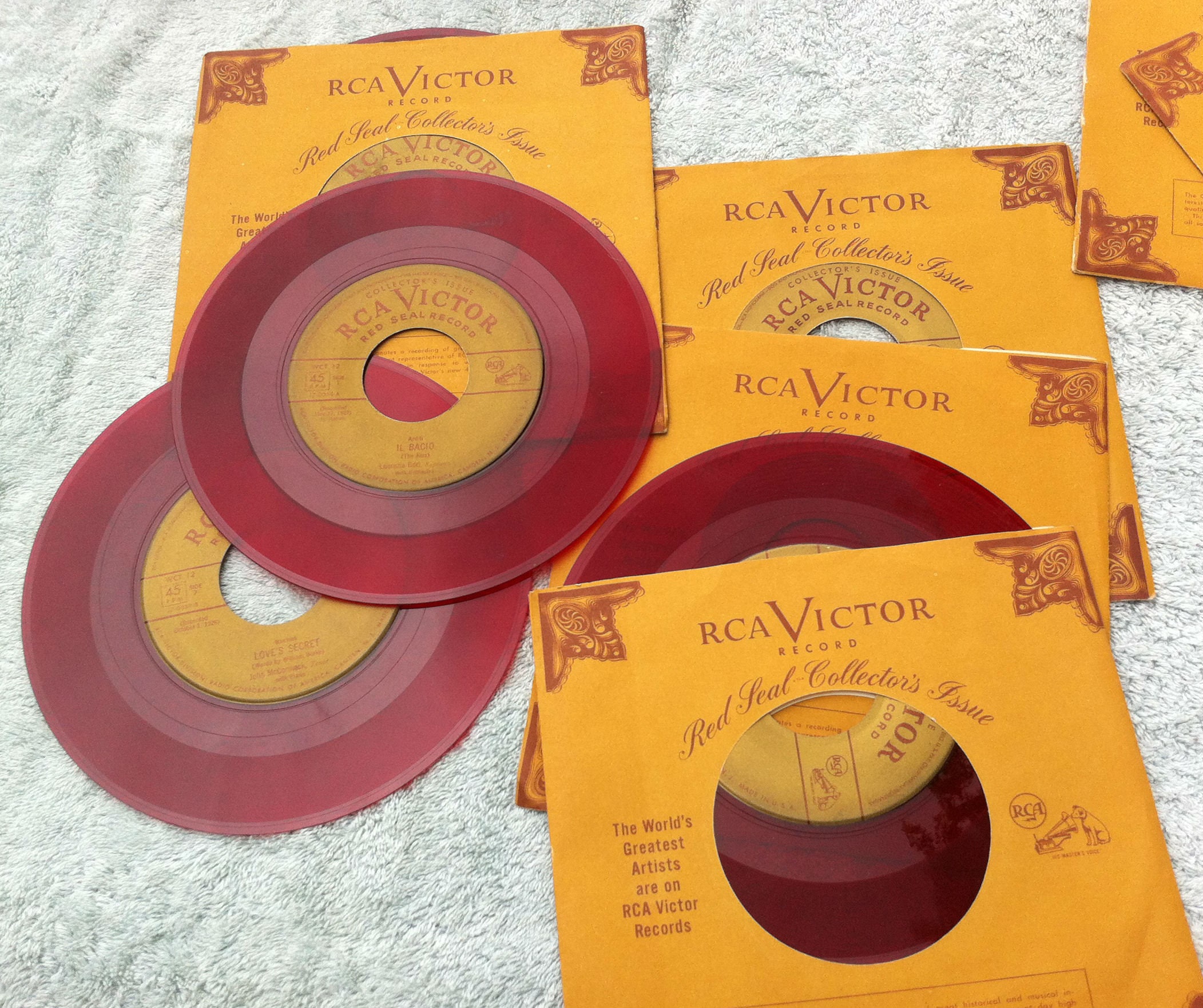RCA Red Seal Collector's Issue 45 RPM 'A Treasury of Immortal ...